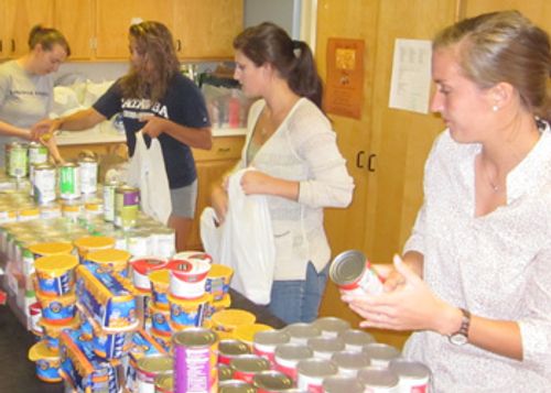 Honor Society Fundraiser to Benefit Local Food-Ins | Catawba College