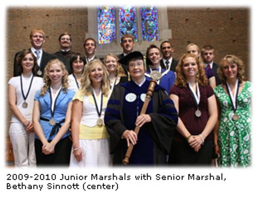09-10 Junior Marshals Commissioned for Service | Catawba College