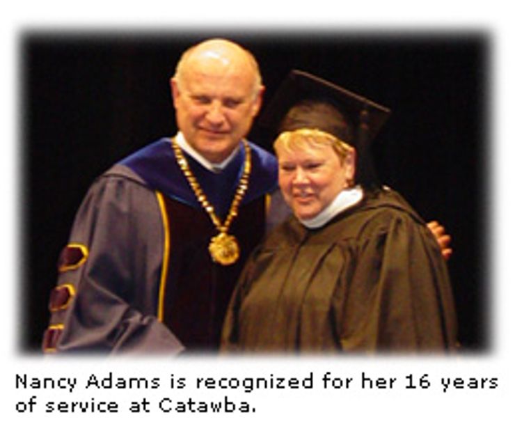 Retiring Professor of English Recognized at Catawb | Catawba College