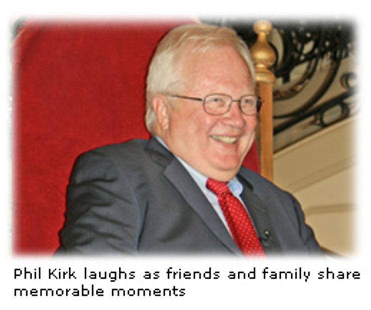 Phil Kirk Honored at Raleigh Roast | Catawba College