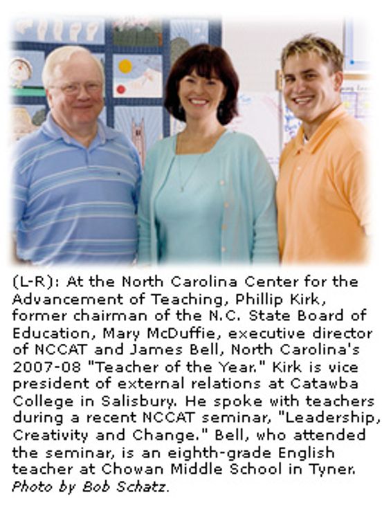 Phil Kirk Speaks on Leadership at NCCAT Seminar | Catawba College